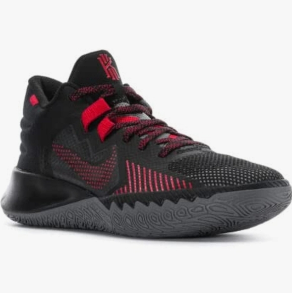 Nike | Shoes | Nike Kyrie Flytrap Black University Red Grey Basketball ...